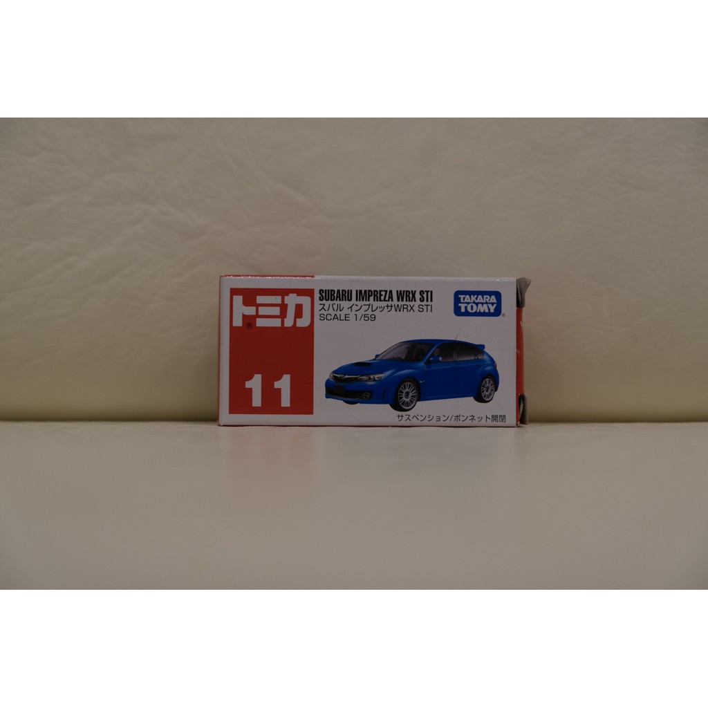 tomica 11 SUBARU IMPREZA WRX STI | 蝦皮購物