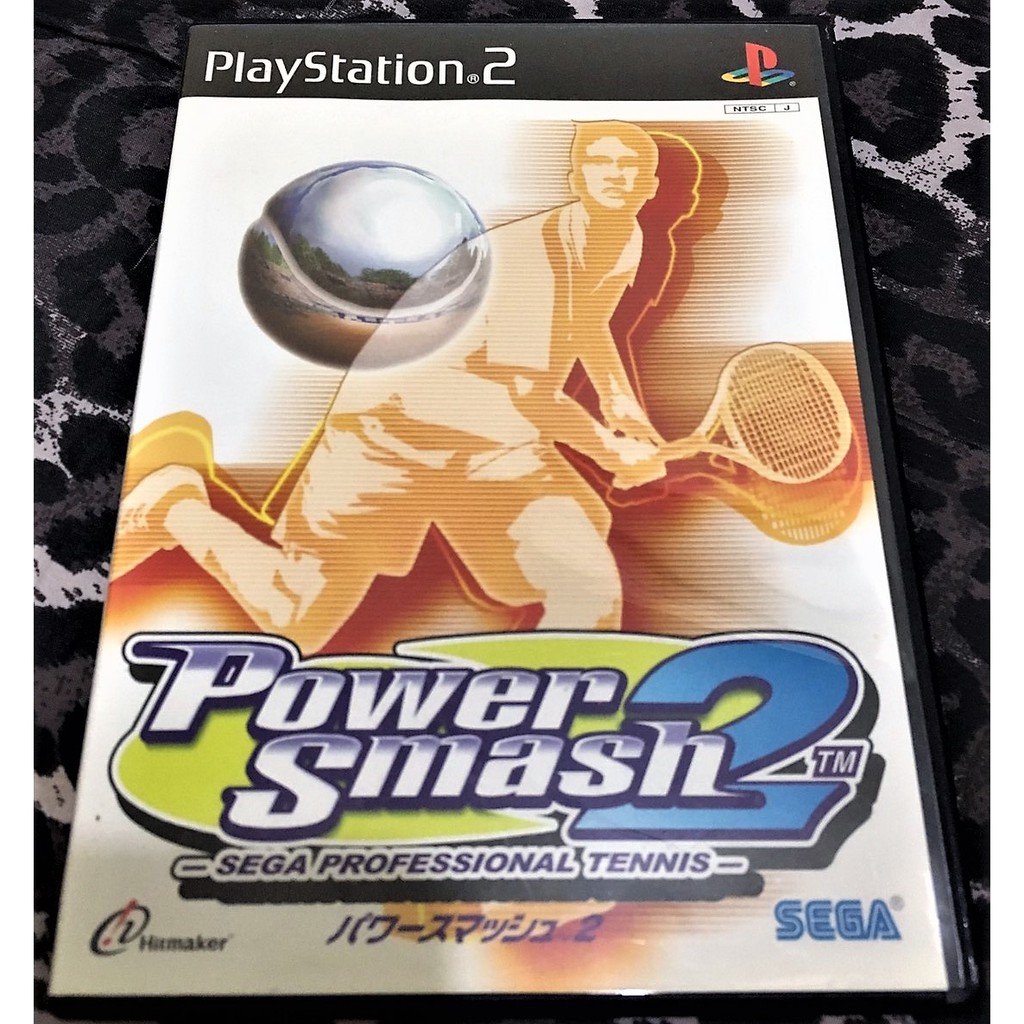歡樂本舖 PS2 威力網球 2 POWER SMASH 2 初回版 盒書齊全 日版 B7 | 蝦皮購物