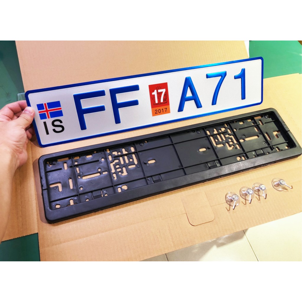 PLATEMAN 冰島車牌客製化製做 Iceland license plate | 蝦皮購物
