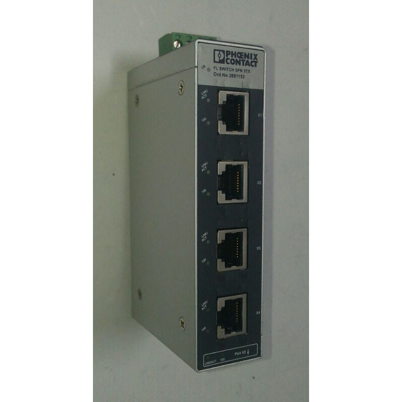 🌞菲尼克斯 PHOENIX CONTACT FL SWITCH SFN 5TX 乙太網模組 2891152 5端口 | 蝦皮購物
