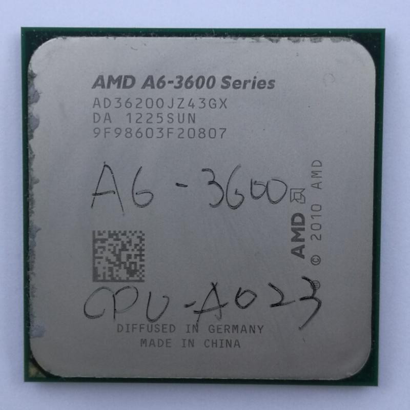 【冠丞3C】AMD A6-3600 FM1腳位 CPU 處理器 CPU-A023 | 蝦皮購物