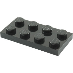 [樂磚庫] LEGO 3020 平板 基本型 黑色 2x4 302026 | 蝦皮購物
