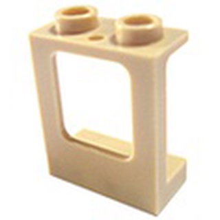 LEGO 樂高 米色 Window 1x2x2 Plane 壁板窗框 60032 4543947 | 蝦皮購物