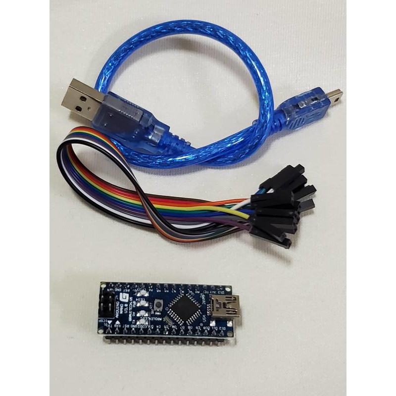 Arduino NANO V3開發板 官方開源版本 ATmega328P FT232RL 原裝晶片 附傳輸線 杜邦線十條 | 蝦皮購物