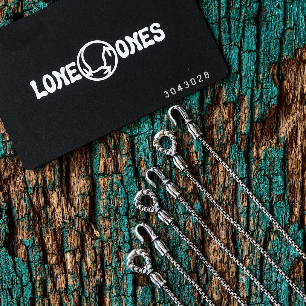 補貨!殿堂級銀器 Lone Ones 925純銀 MF Hook Box Chain 兩種尺寸 | 蝦皮購物