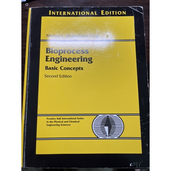 Bioprocess Engineering basic concepts生物工程 | 蝦皮購物