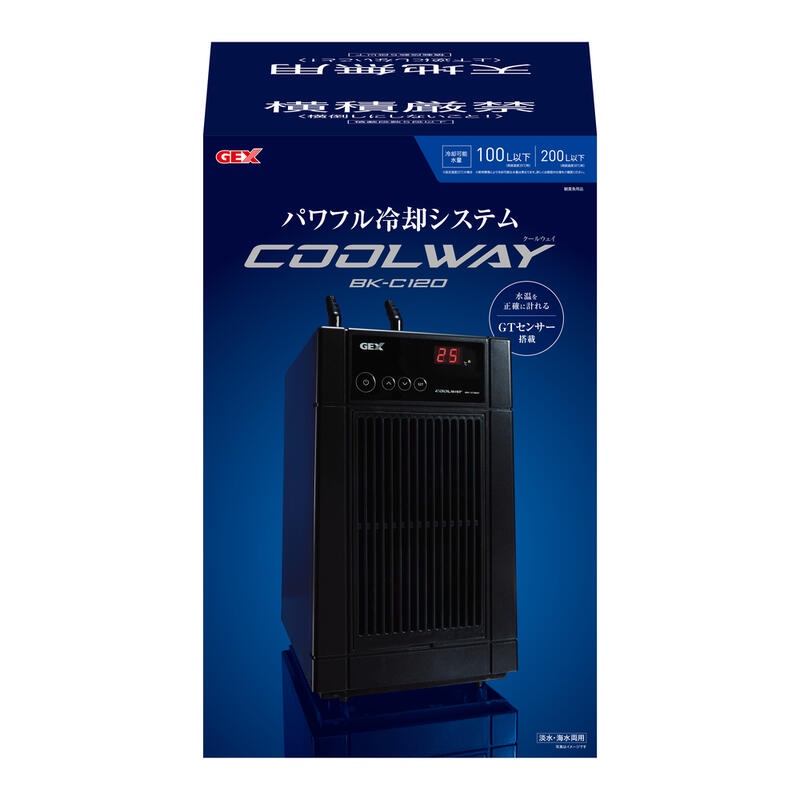 水族之森 日本 GEX 五味 冷水機 / 冰水機 Cool Way BK-C120、220、420 淡海水適用 | 蝦皮購物