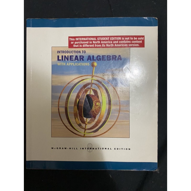 Introduction to linear algebra with applications 全新 線性代數聖經 | 蝦皮購物