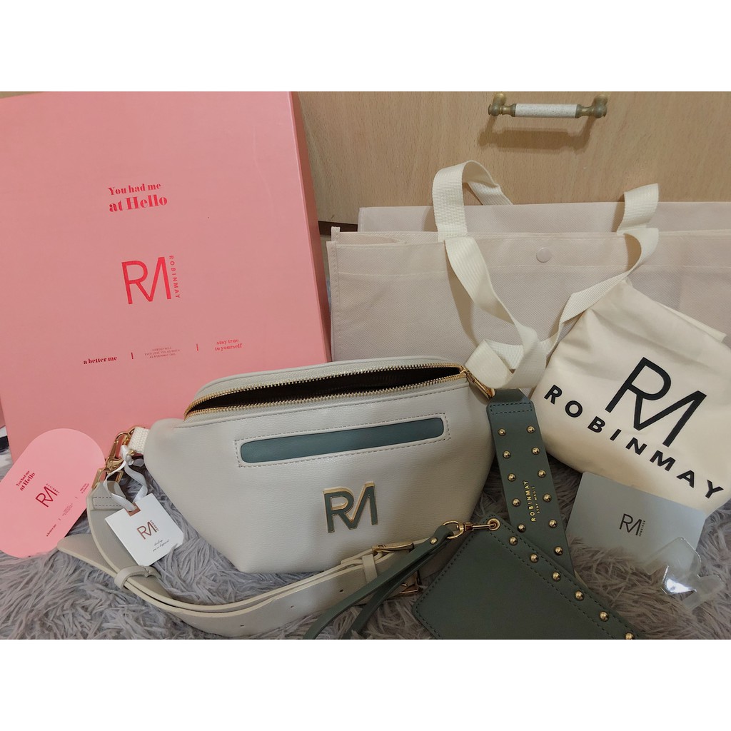 ROBINMAY RM Ella聯名款胸背包/斜背包/全新 官網正版 | 蝦皮購物