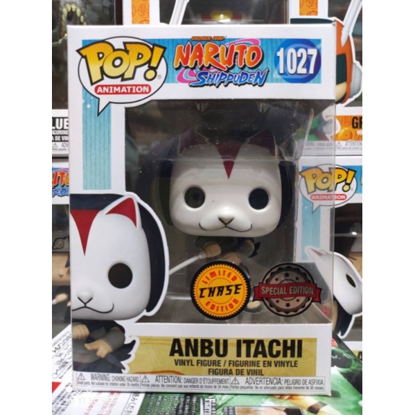 FUNKO POP 正版 1027 鼬 暗部 少年 CHASE 面具 火影忍者 動畫 系列 | 蝦皮購物