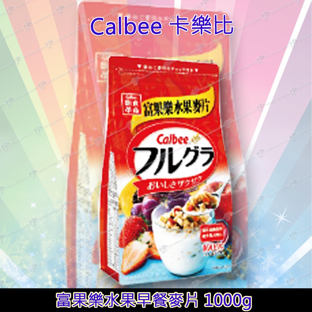 【沫沫】現貨🔥2025/10/29 Calbee 卡樂比 富果樂水果早餐麥片1000g 日本製造 COSTCO | 蝦皮購物