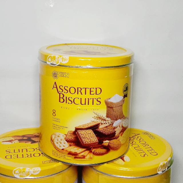 NISSIN ASSORTED BISCUITS - NISSIN BISKUIT KALENG 綜合餅乾 650g | 蝦皮購物