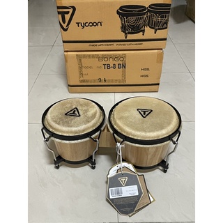 [合音樂器] Tycoon Bongo TB-8 B N 茗匠工學社 邦哥鼓 學校用 樂團用 邦加鼓 手鼓 入門 初學 | 蝦皮購物