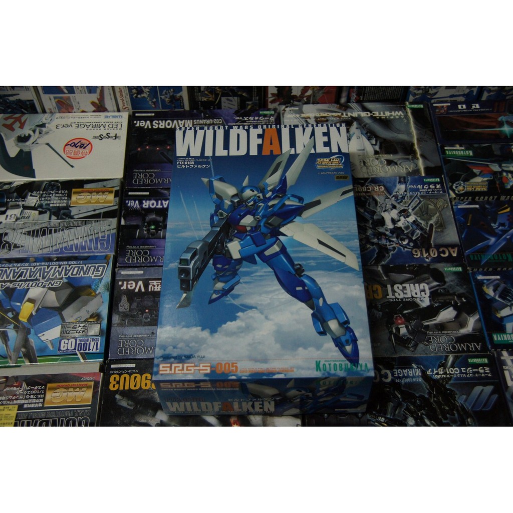 壽屋 機器人大戰 PTX-016R WILDFALKEN 野隼 SRG-S 005 潔歐拉 | 蝦皮購物