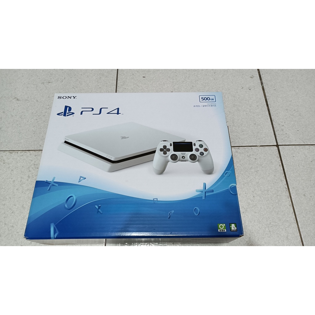 SONY 二手PS4 PlayStaion 4 白色 500G 附直立架 宅配免運 | 蝦皮購物