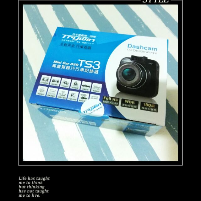 【全新】Trywin TS3 高畫質輕巧行車紀錄器 | 蝦皮購物