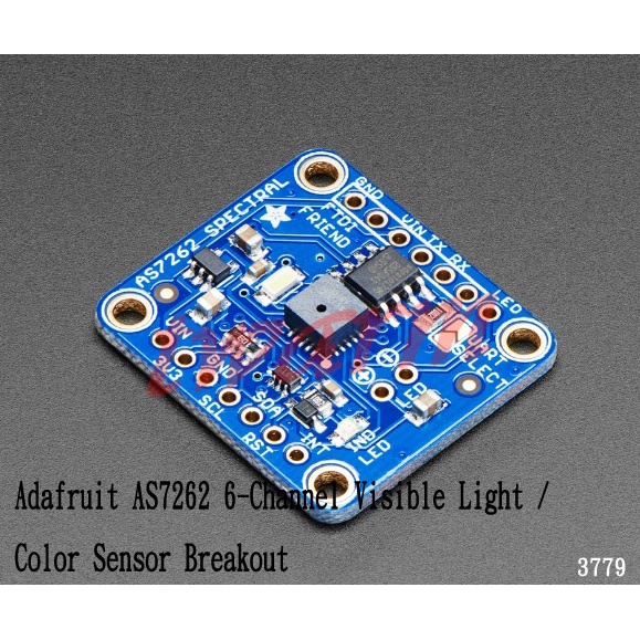 ada3779，美國原廠AS7262 6-Channel Visible Light / Color Sensor 模組 | 蝦皮購物