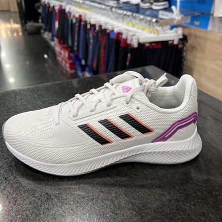 ADIDAS RUN FALCON 2.0 女款 慢跑鞋 GV9575 白紫 入門款 | 蝦皮購物