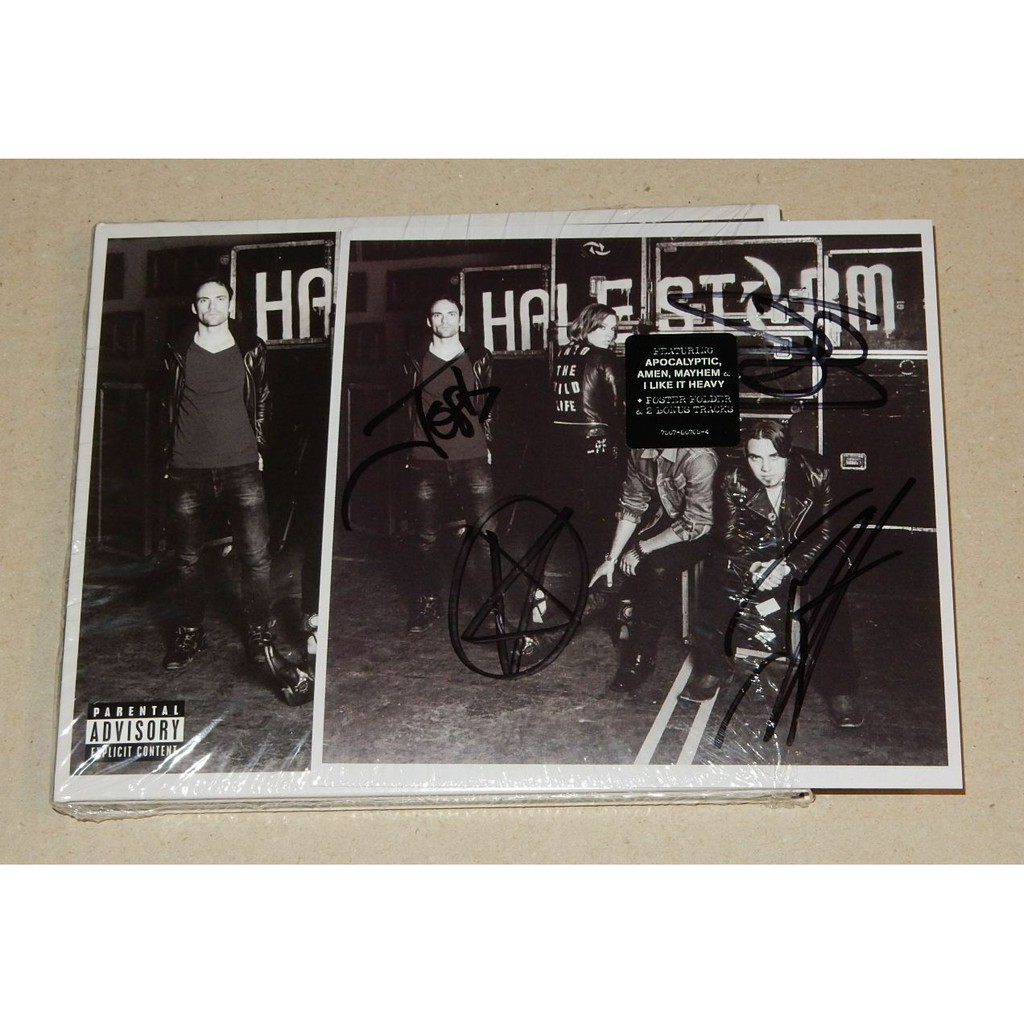 Halestorm 駭兒史東 - Into The Wild Life 英國亞馬遜限定親筆簽名CD | 蝦皮購物