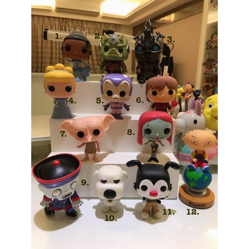 Funko pop 殭屍 蓋酷家庭 仙度瑞拉 聖誕夜驚魂 公仔 | 蝦皮購物