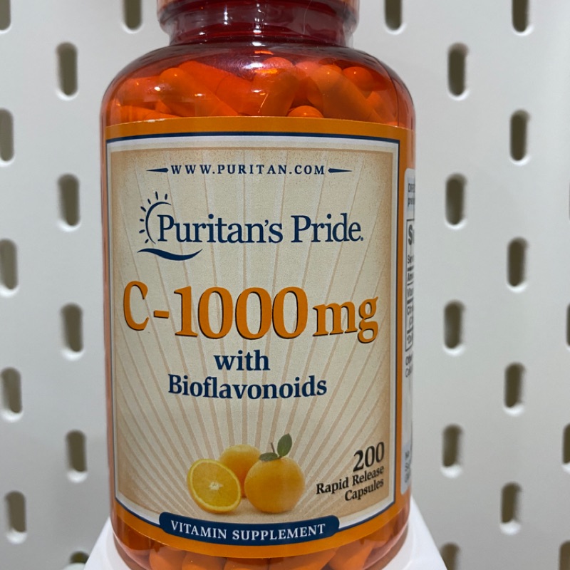 Puritan’s Pride Vitamin C-1000mg with Biofavonids 維它命C含生物類黃酮 | 蝦皮購物