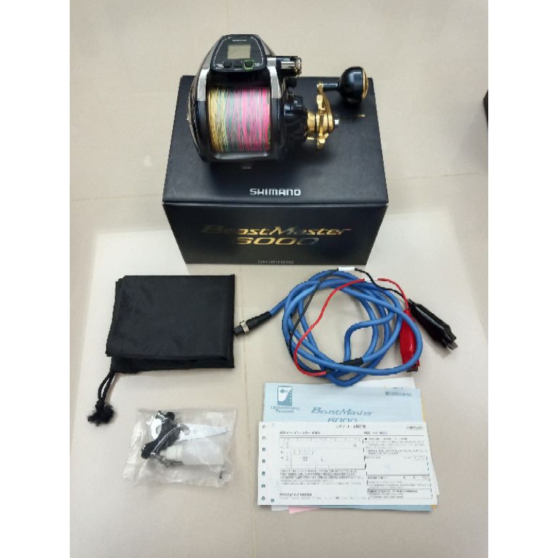 【布客曼】SHIMANO BM6000 頂級深場重鉛底棲專用電捲 可直上白鐵線 | 蝦皮購物