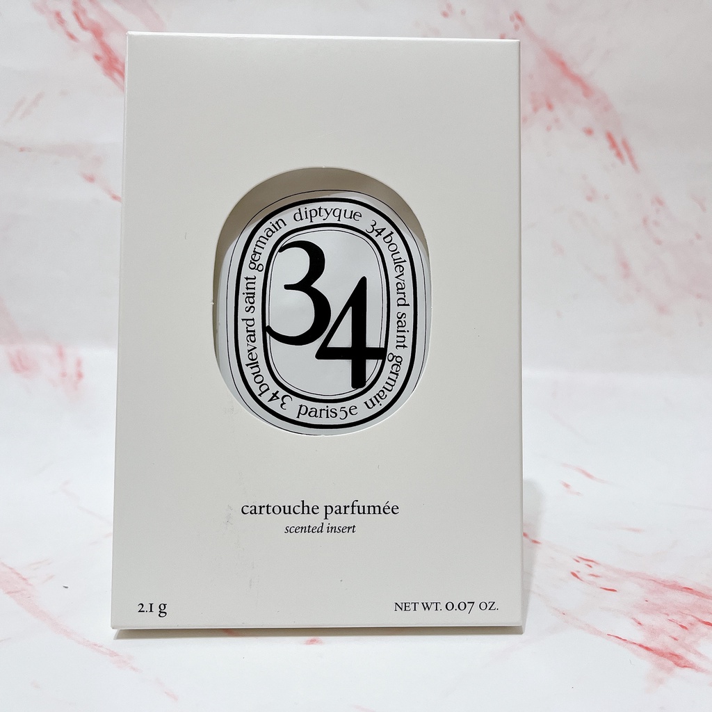 🌻VV選品🌻 台灣專櫃 Diptyque 車用擴香組/補充片2.1g 玫瑰/漿果/聖日爾曼大道34號 | 蝦皮購物