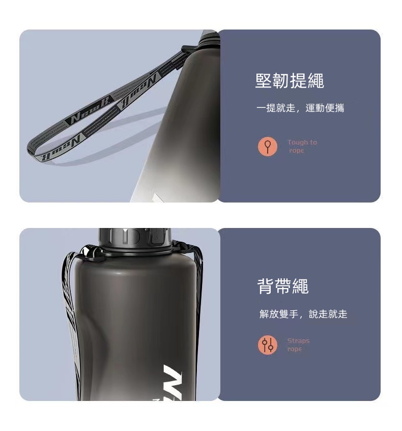 運動水壺 2000ml 大水壺 2000cc水壺 tritan運動水杯大容量水壺夏季塑料杯子男健身水壺 | 蝦皮購物