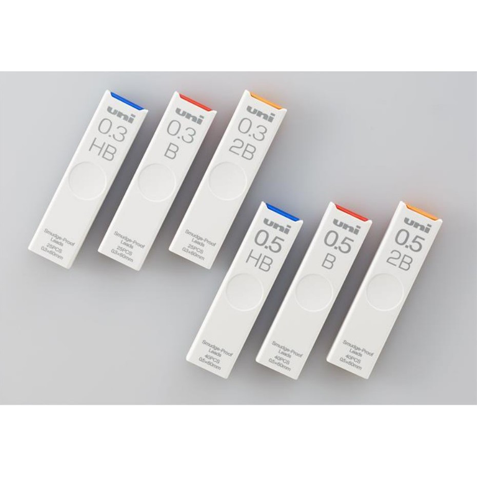 【文具本願】uni 三菱 自動鉛筆 新開發 超防汙 筆芯 0.5mm UL-S-0.5-40 | 蝦皮購物
