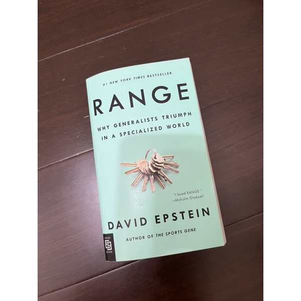 外文書：Range 作者 David Epstein | 蝦皮購物
