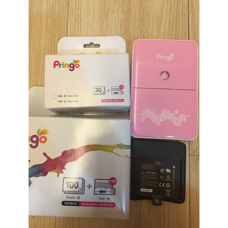 Pringo P231相片印表機 #附130張相片紙# | 蝦皮購物