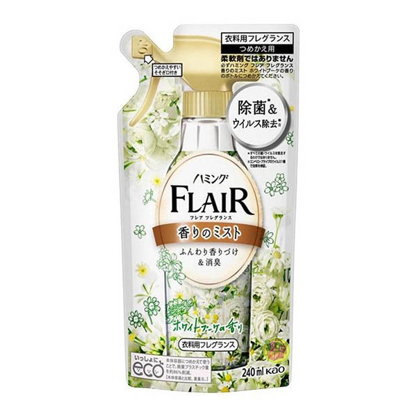 【JPGO】日本製 花王FLAIR 衣物香氛.柔順.消臭噴霧~ | 蝦皮購物