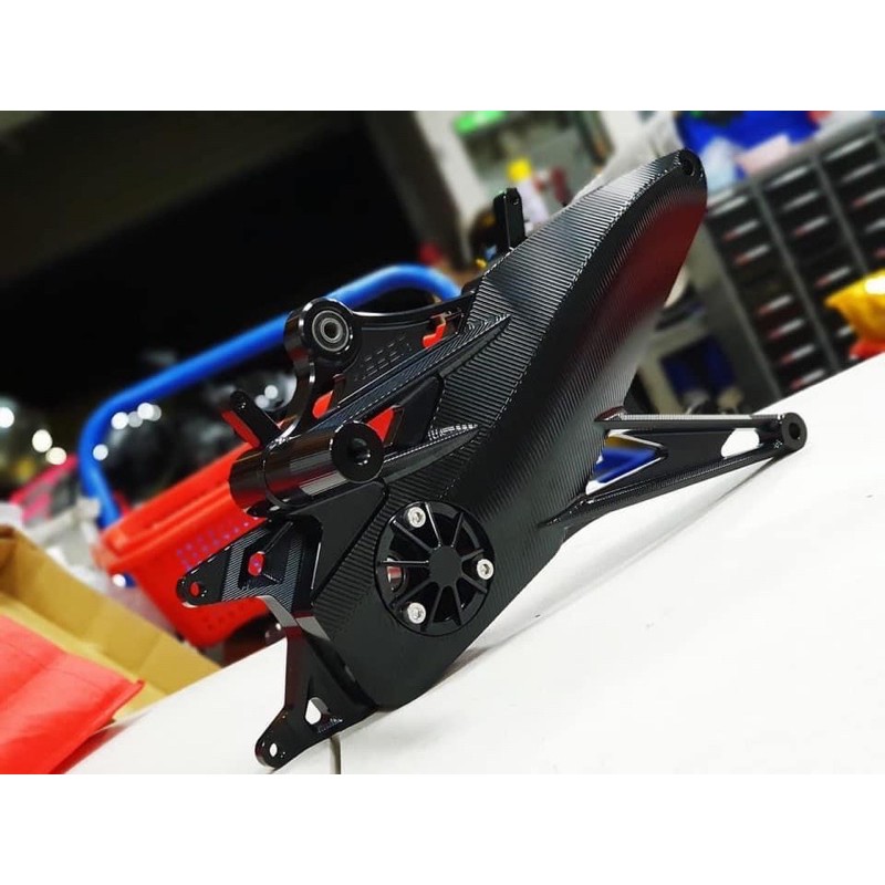 『XZ』廣昇 999R CNC 排骨 搖臂 螃蟹卡座 適用 水冷BWS/勁戰六代/水冷勁戰/BWS/Force2.0 | 蝦皮購物