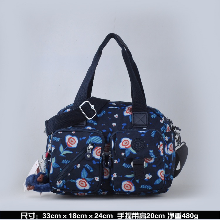 免運促銷 凱普林 Kipling-K13636 多功能 防水斜背包 肩背包 等肩包 手提包 印花尼龍包 手提袋 多隔層包 | 蝦皮購物