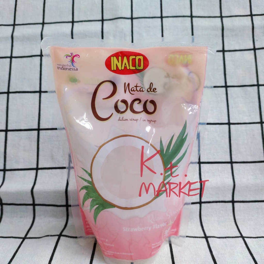 印尼🇮🇩 INACO 椰果蜜 Inaco Nata De Coco 360g/1000g | 蝦皮購物