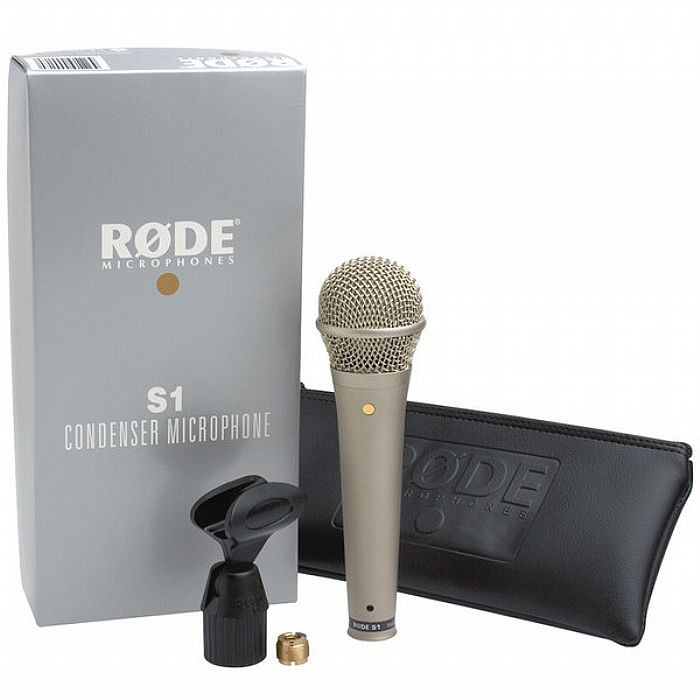 【控光後衛】 RODE S1 電容式麥克風 公司貨 收音 表演 MIC 錄音 手持 超心形 | 蝦皮購物
