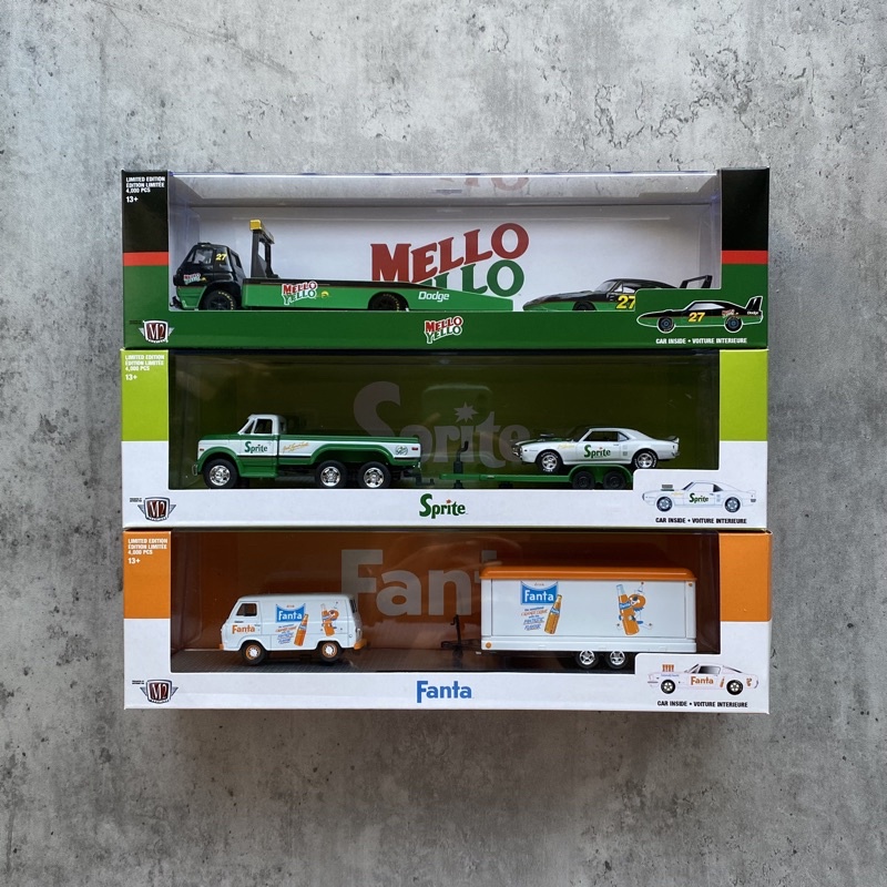 M2 MACHINES 1:64 FANTA MELLO YELLO SPRITE 全套3款 | 蝦皮購物