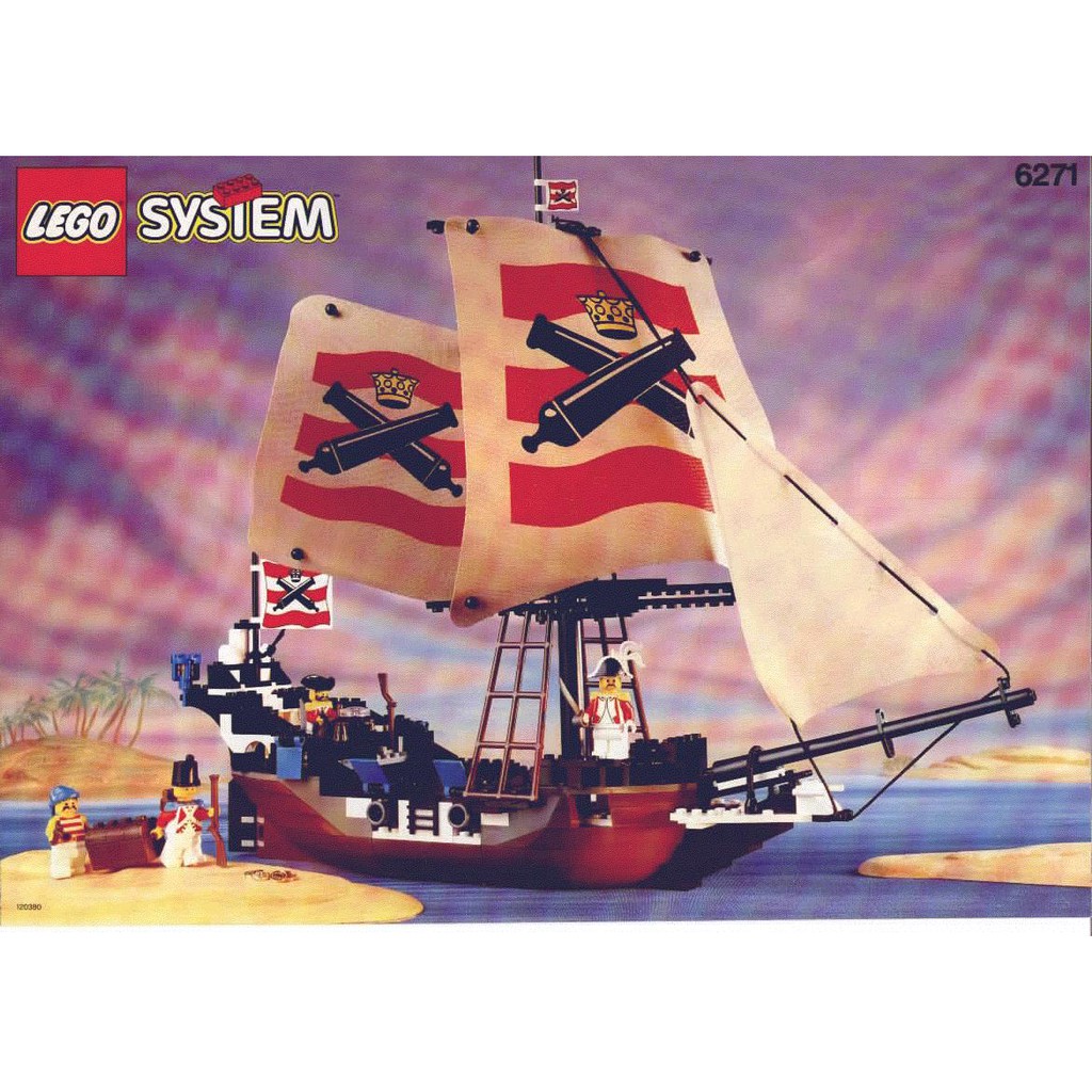 LEGO 樂高 海盜系列 組裝說明書 零件表 6278 6271 6273 6286 | 蝦皮購物