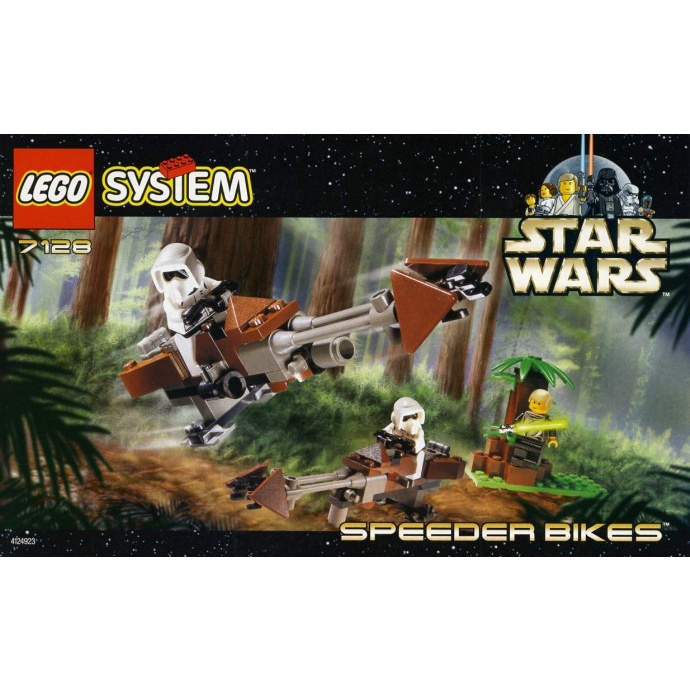 樂高 星際大戰 LEGO 7128 Speeder Bikes 帝國偵查摩托車 已絕版 已組裝 | 蝦皮購物