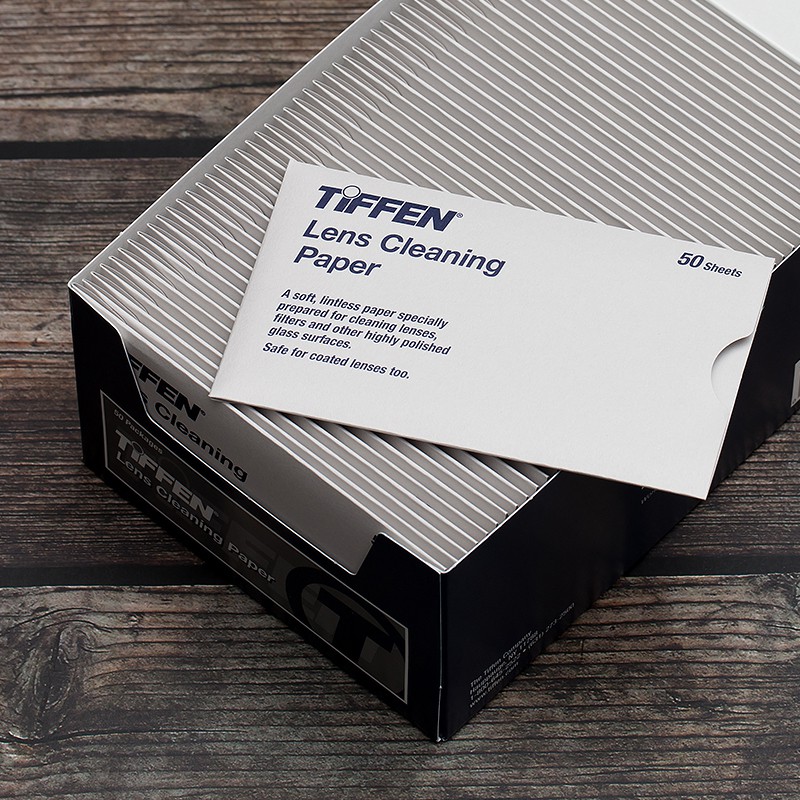 三重☆大人氣☆ 正成公司貨 Tiffen 高級拭鏡紙 Lens Cleaning Paper 一包50張 | 蝦皮購物