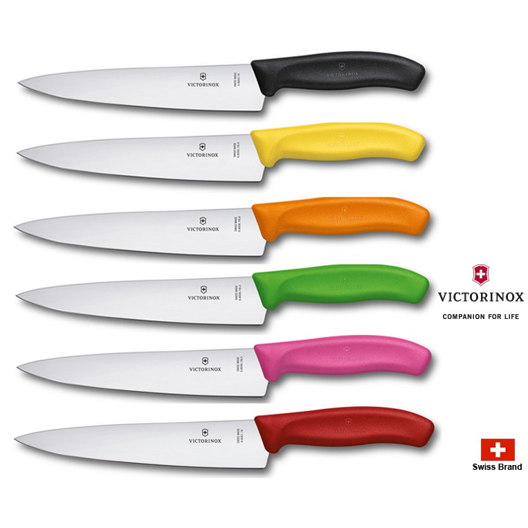 Victorinox瑞士維氏19cm刃長主廚刀切肉刀牛刀(6色款),全程瑞士製造好品質【v68006all】 | 蝦皮購物