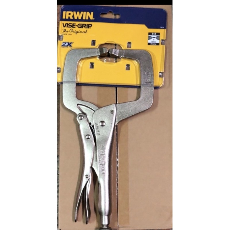 美國 IRWIN 握手牌 萬能鉗 活動爪型 11R 18R C型鉗 | 蝦皮購物