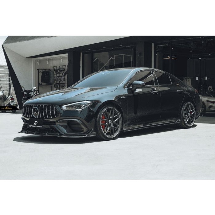 【政銓企業】賓士 W118 CLA45 AMG 專用 高品質 碳纖維 CARBON 前保桿 飾框 免費安裝 現貨 | 蝦皮購物