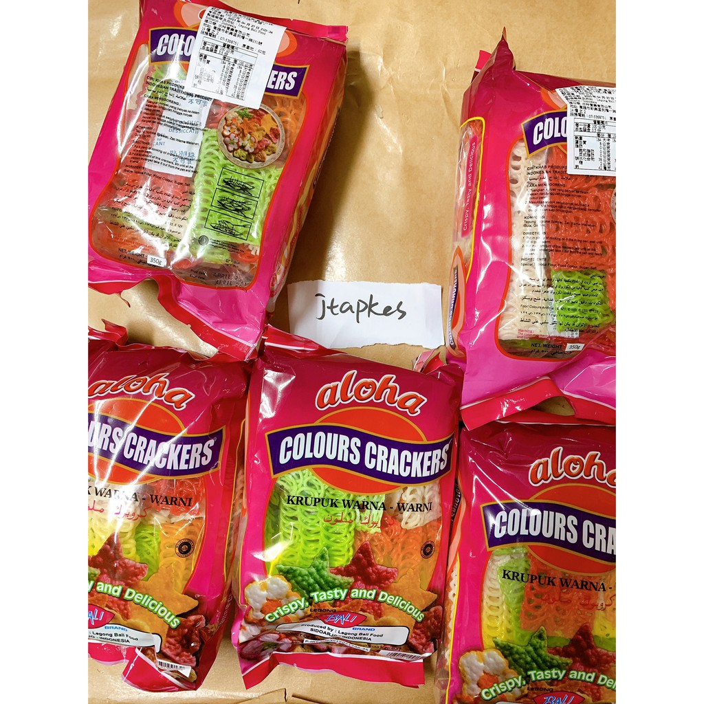 現貨🔥 ALOHA COLOURS CRACKERS KASANDRA生脆片(需油炸) | 蝦皮購物