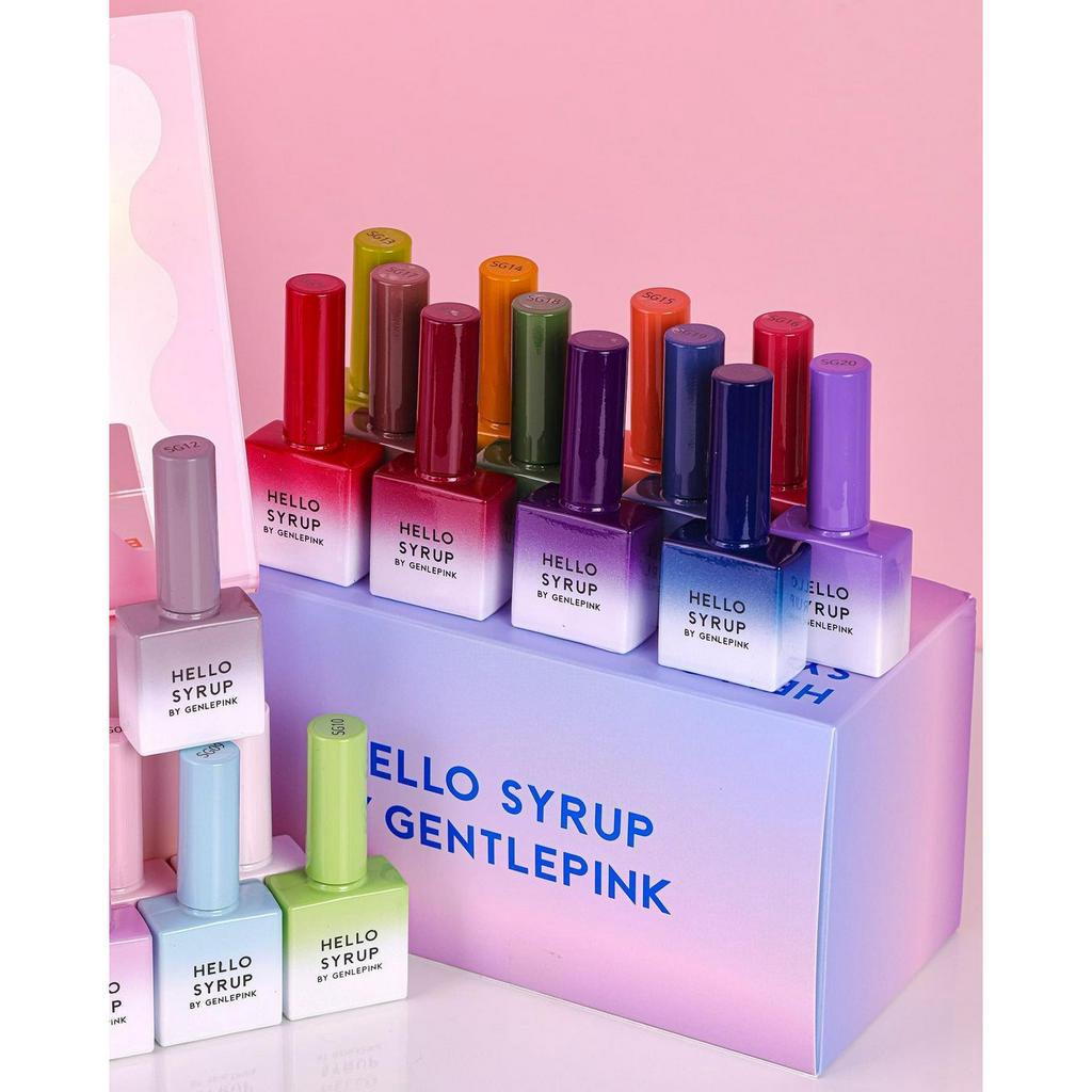 韓國 Gentle pink Hello syrup 系列 (SG01-SG24) | 蝦皮購物