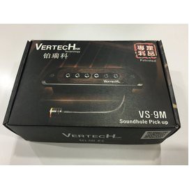 亞洲樂器 Vertech VS-9M 響孔式 雙系統 木吉他拾音器 麥克風、線圈收音 可收打板 | 蝦皮購物