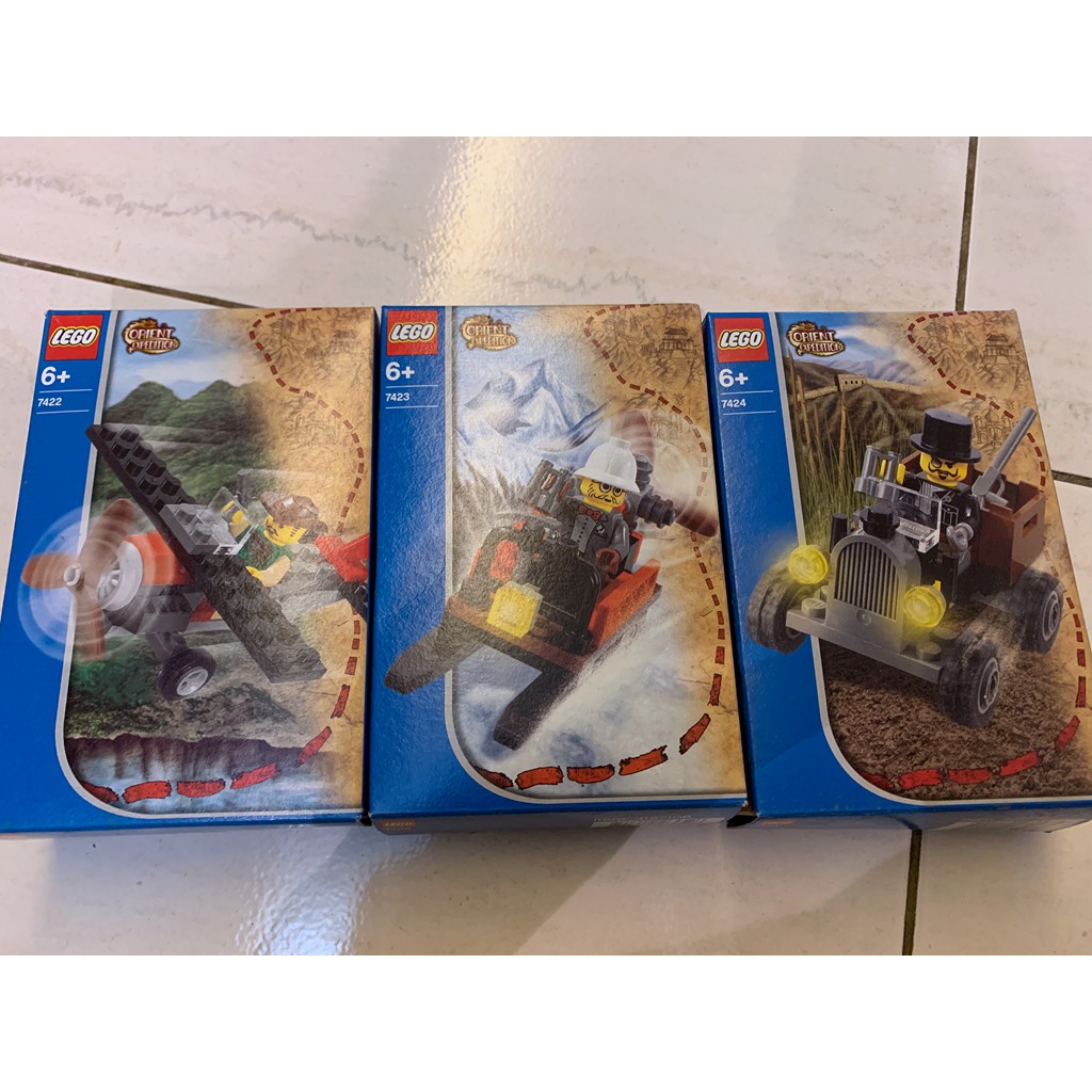 二手 絕版 LEGO 樂高 7422 7423 7424 ORIENT EXPEDITION 東方探險系列 | 蝦皮購物