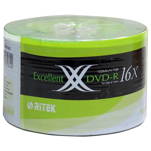 含稅附發票【史代新文具】RITEK DVD-R 16x 50片/筒 | 蝦皮購物