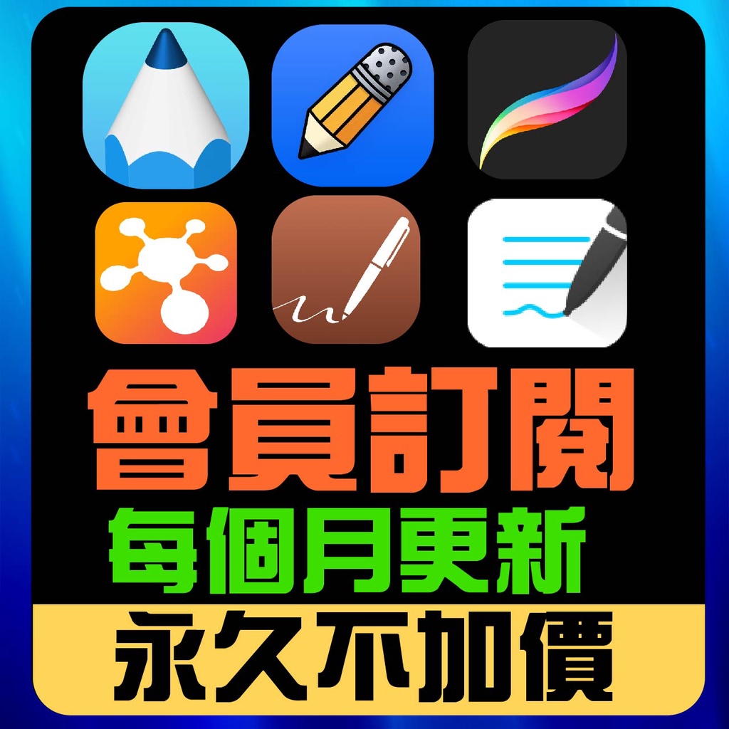 GoodNotes 6 gn5 筆記軟體 iThoughts procreate 蘋果筆記軟體 Notability | 蝦皮購物