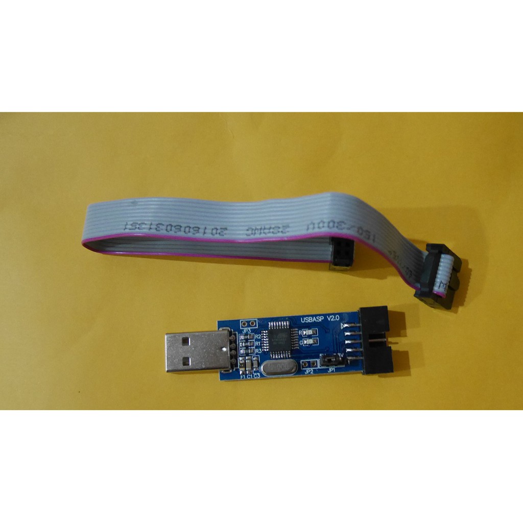 LC-01 51 AVR 程式設計器 ISP USBASP下載器 USBISP 下載線 Arduino | 蝦皮購物